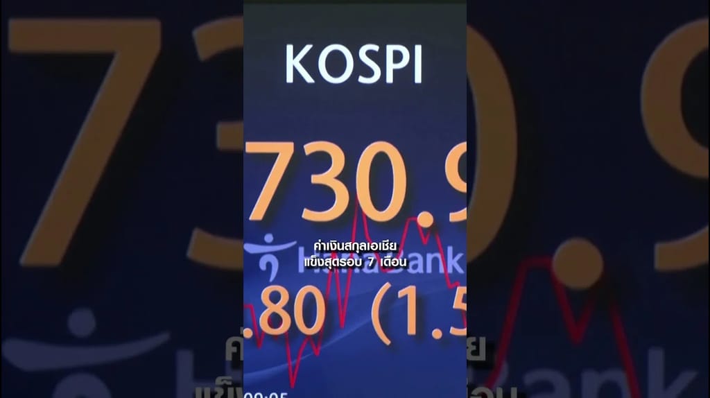 ค่าเงินสกุลเอเชียแข็งสุดรอบ 7 เดือน I TNN รู้ทันลงทุน I 19-08-67 - TrueID Shorts