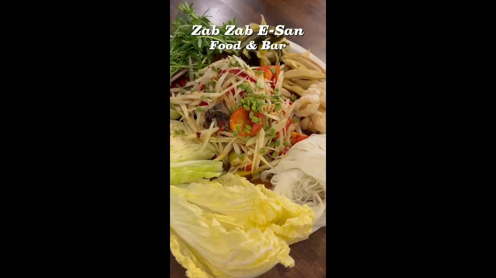 พาไปกินร้าน Zab Zab E-San Food & Bar ที่ สุขุมวิท 31 - TrueID Shorts