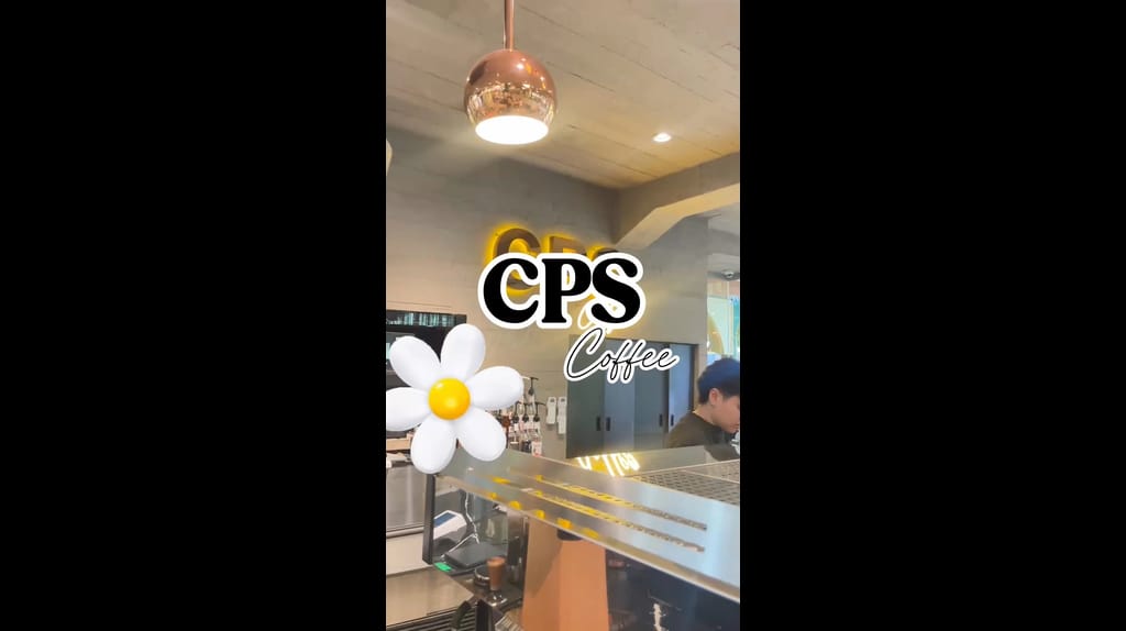 CPS Coffee Cafe คาเฟ่นั่งรอแฟนชอปปิ้ง ที่เซ็นทรัลอีสต์วิลล์ - TrueID Shorts