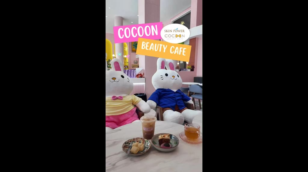 รีวิว Cocoon Beauty Cafe คาเฟ่เปิดใหม่เจริญกรุง ได้ส่วนลด - TrueID Shorts