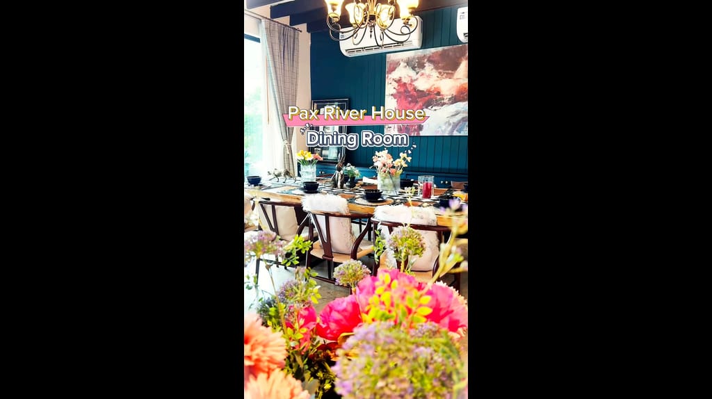 Pax River House บ้านพักส่วนตัว ห้องดินเนอร์สุดหรู ทองผาภูมิ กาญจนบุรี ...