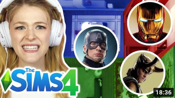 Watch A gaming content creator uses 'The Sims 4' to make Marvel ...