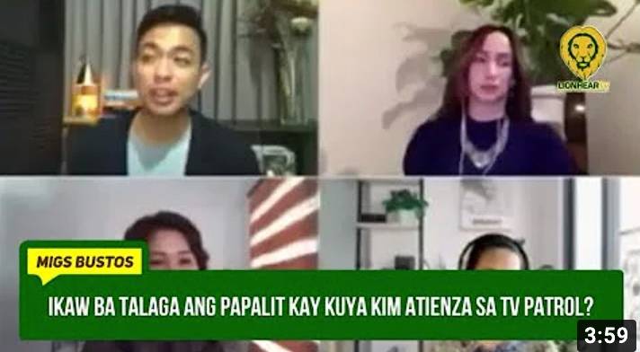 Watch Migs Bustos, nagsalita na kung siya nga ang papalit kay Kim ...