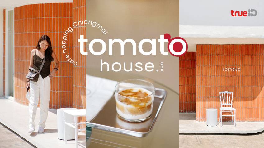 TOMATO HOUSE คาเฟ่เชียงใหม่ สไตล์มินิมอล มุมถ่ายรูปปัง ชิลได้ในวันหยุด