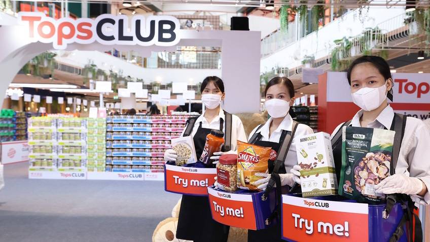 ท็อปส์ เปิดประสบการณ์ช้อปปิ้งสุดเอ็กซ์คลูซีฟแห่งแรกของไทย ณ 'Tops CLUB' Pop-up Store