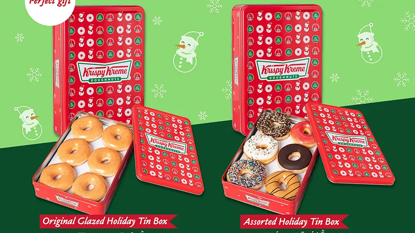 เหล่าคอลเลคเตอร์สุขต่อเนื่องส่งท้ายปี กับ Krispy Kreme Greeting Holiday ...