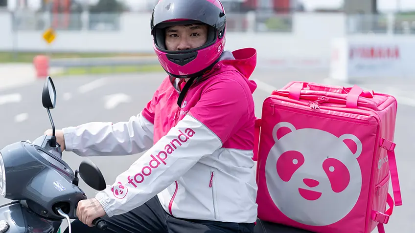 ไรเดอร์จาก foodpanda อัพสกิลขับขี่ปลอดภัยกับ Yamaha Riding Academy