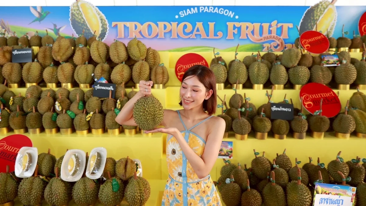 SIAM PARAGON TROPICAL FRUIT PARADE 2025 จัดเต็มทุเรียนหายาก และอิ่มไม่อั้นกับบุฟเฟต์ทุเรียน