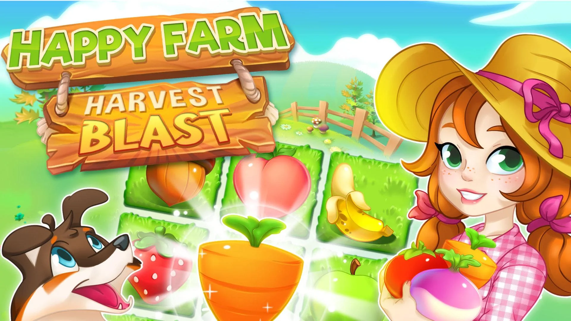 Happy Farm - Harvest Blast - TrueID Game Hub