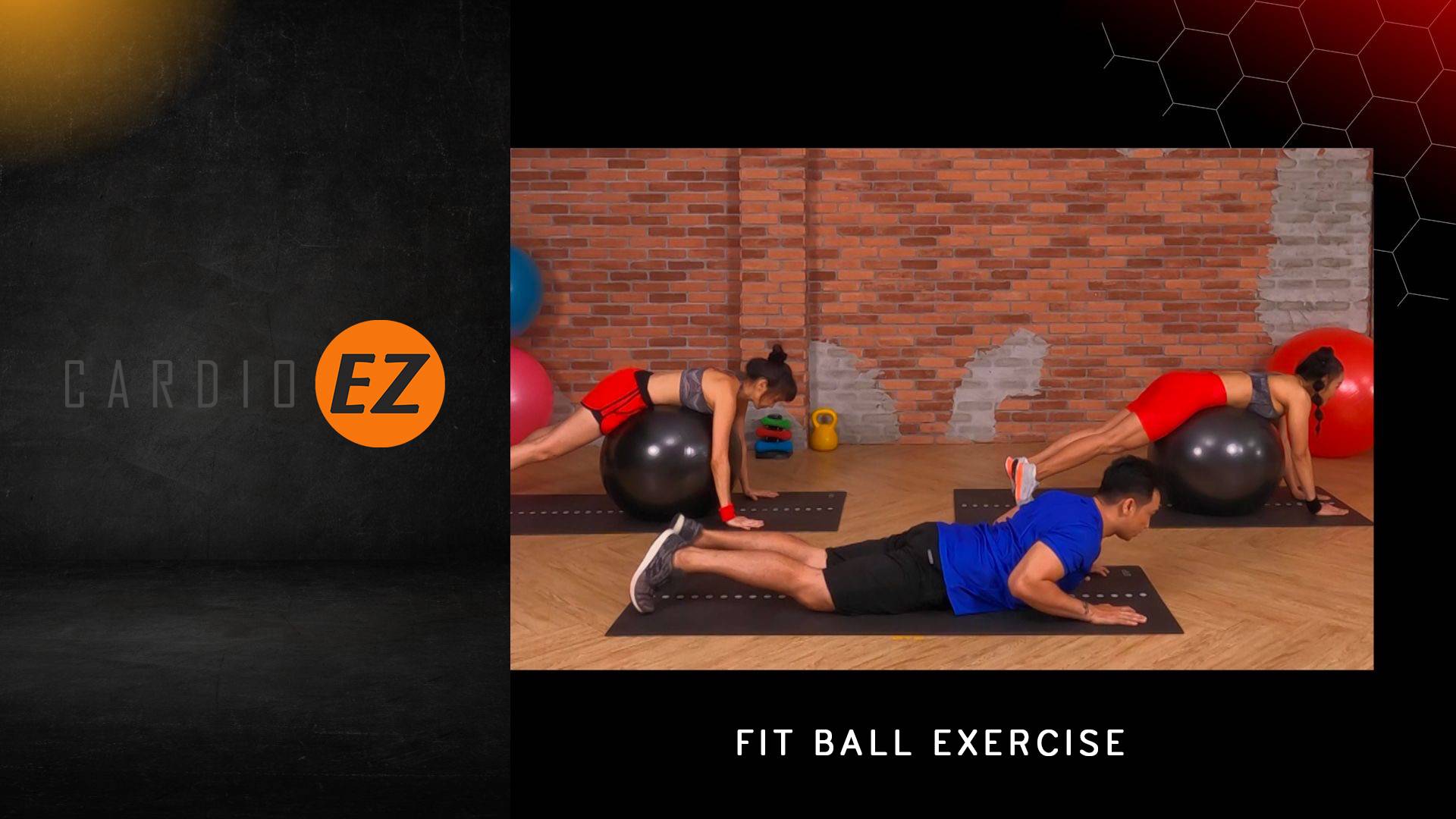 Cardio EZ EP.7 : Fit Ball Exercise - Watch Movies Online