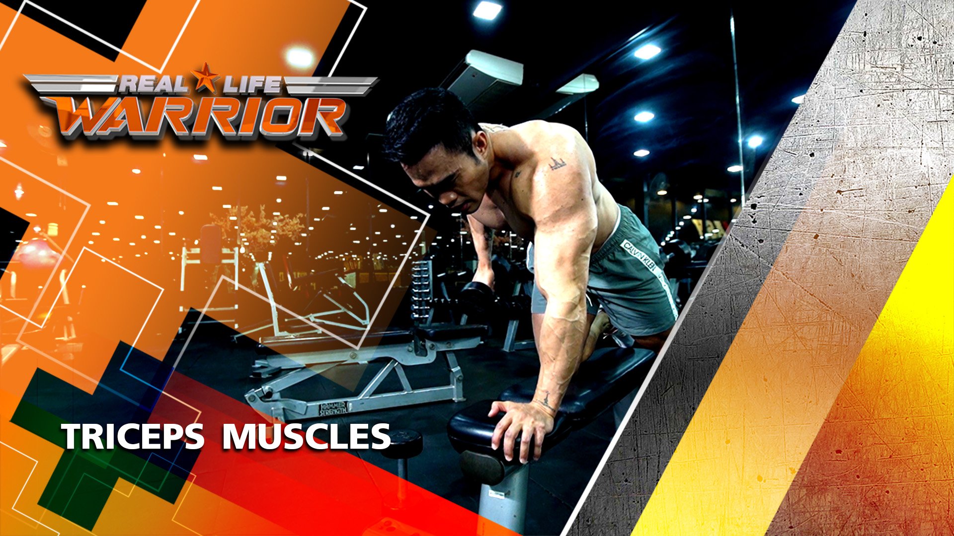 Real Life Warrior EP.9 : Triceps Muscles - ดูหนังออนไลน์