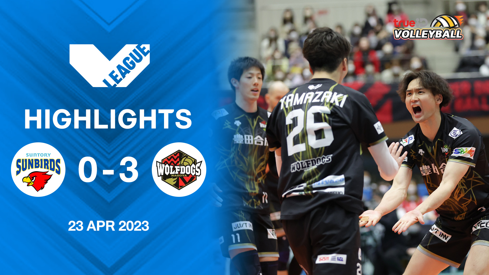Suntory Sunbirds VS Wolfdogs Nagoya : V.League 2022/23 Highlights - Watch Movies Online