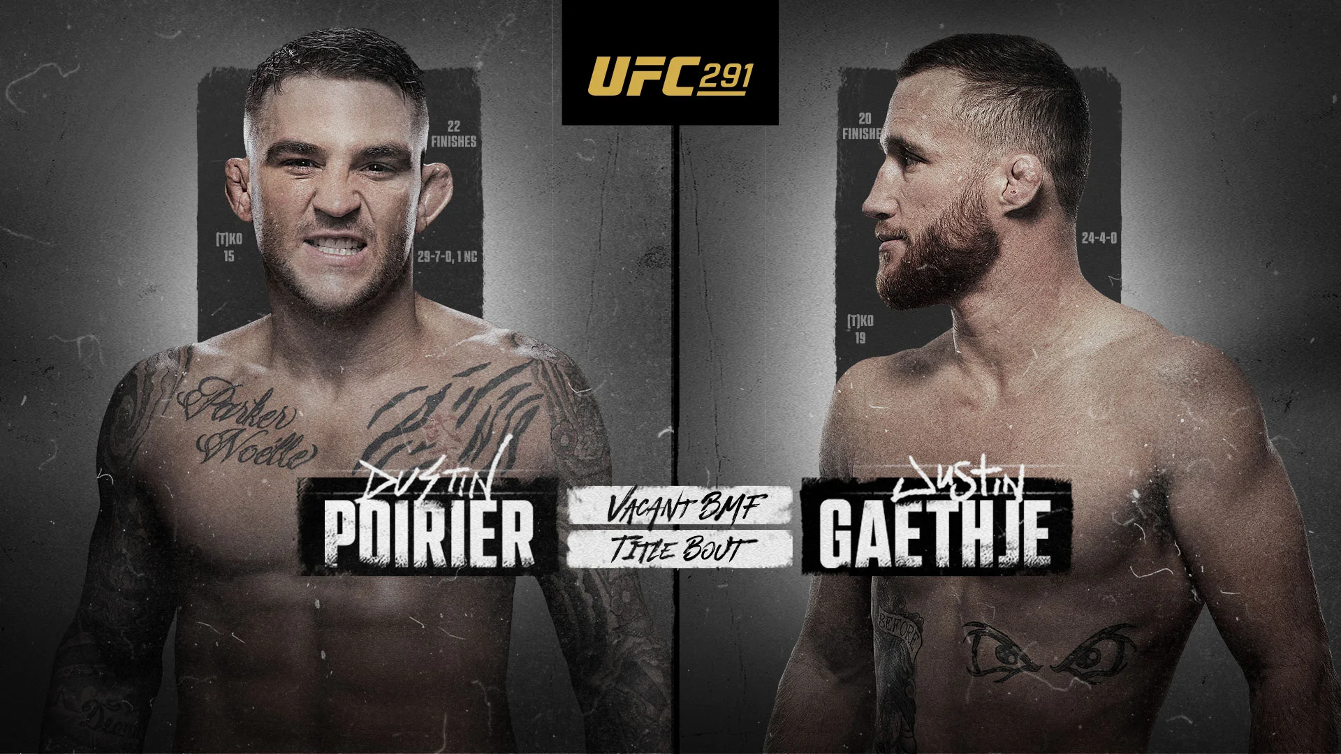 UFC 291 Poirier VS Gaethje 2