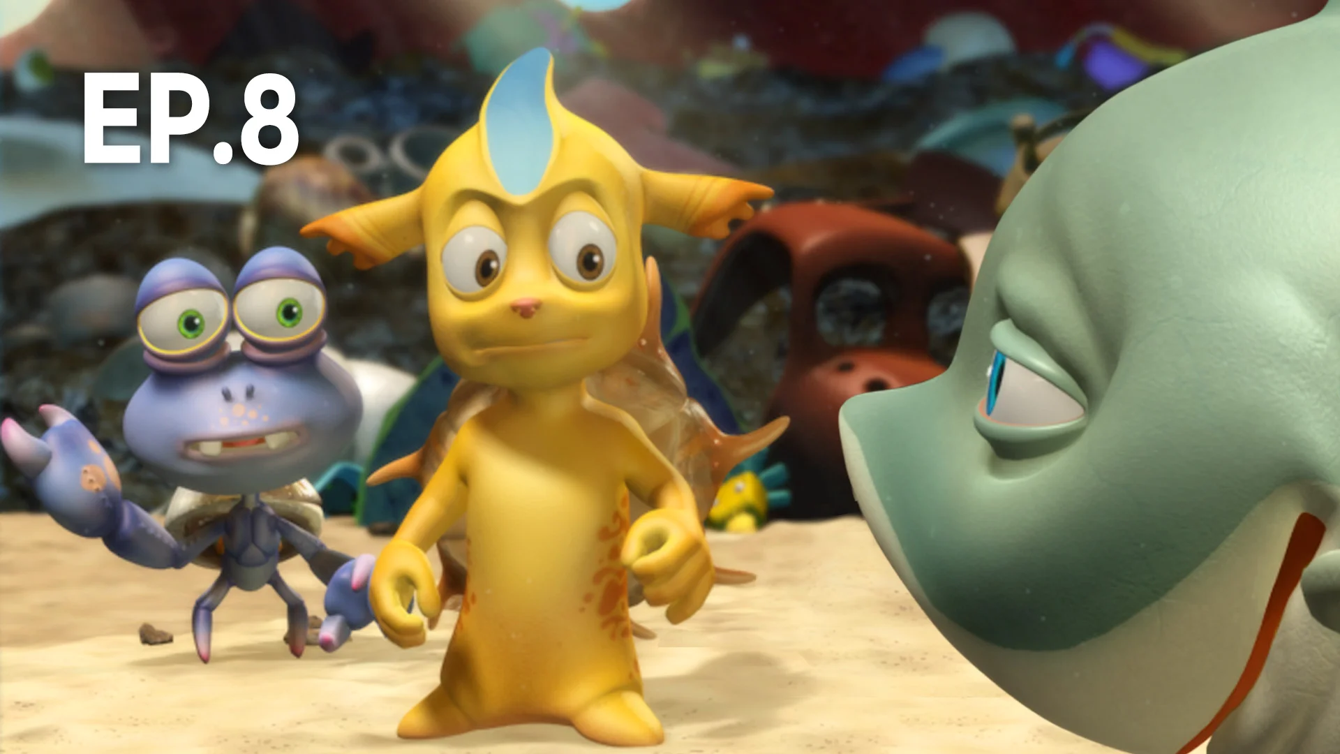 EP.08 ฉลามบุก | เชลล์ดอน ซีซัน 1 - ดูซีรี่ส์ออนไลน์