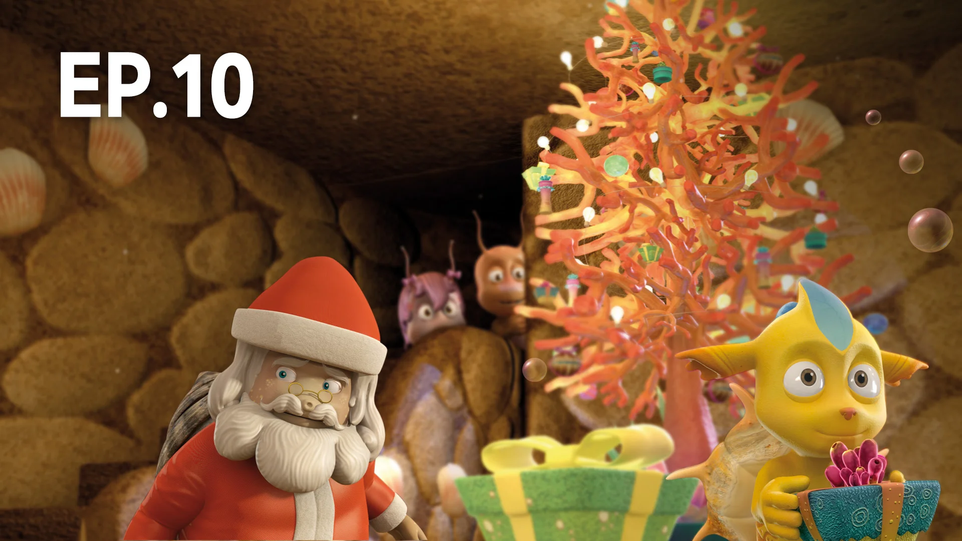 EP.10 CLICK & CLACK’S INCREDIBLE CHRISTMAS | Shelldon Season 2 EP.10 ...