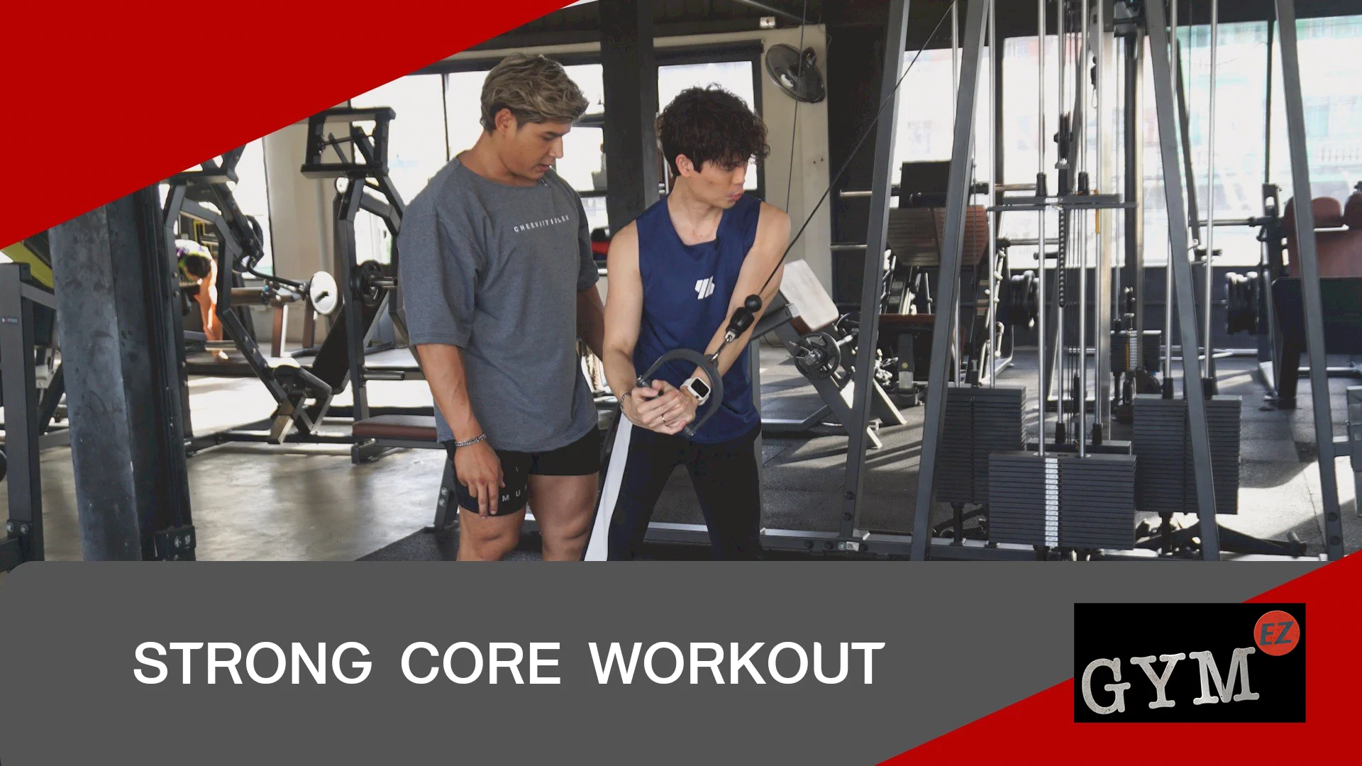 Gym EZ EP.14 : Strong Core Workout - ดูหนังออนไลน์