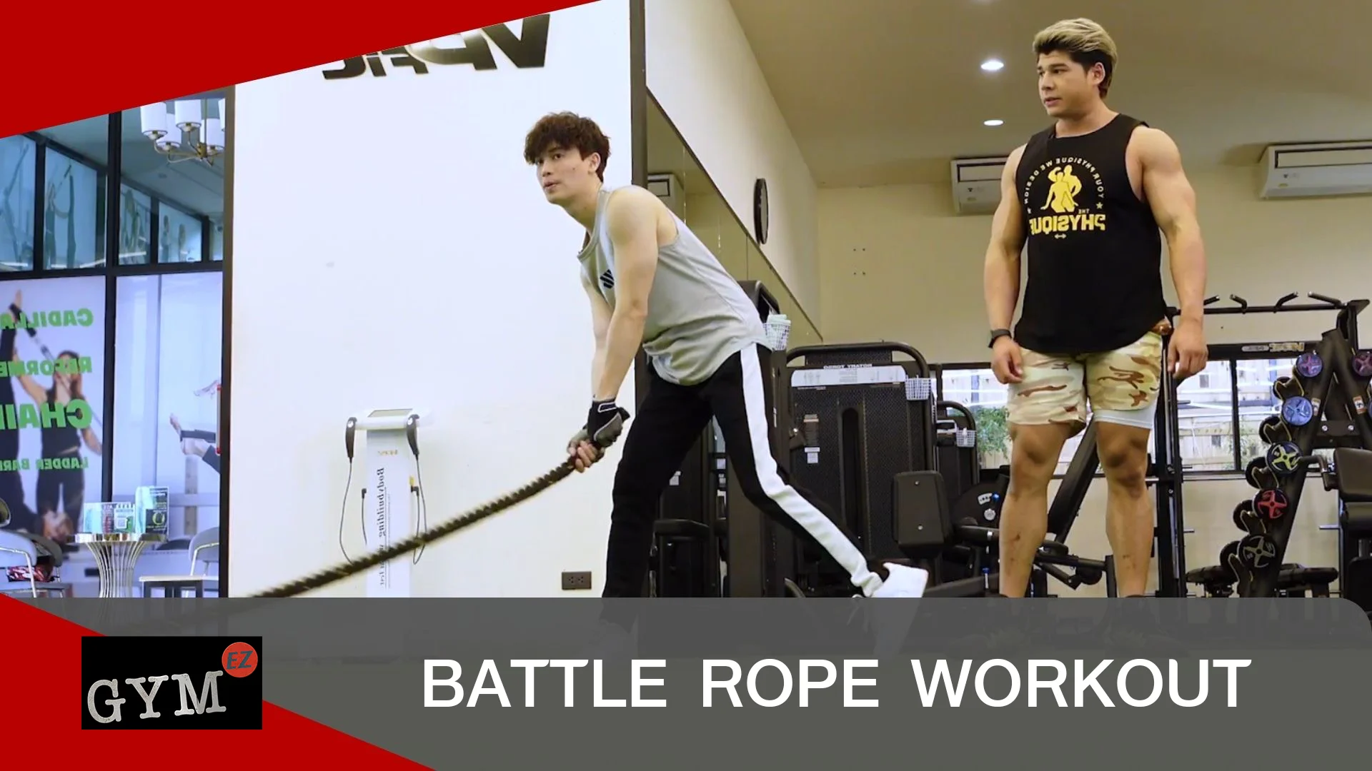 Gym EZ EP.20 : Battle Rope Workout - ดูหนังออนไลน์