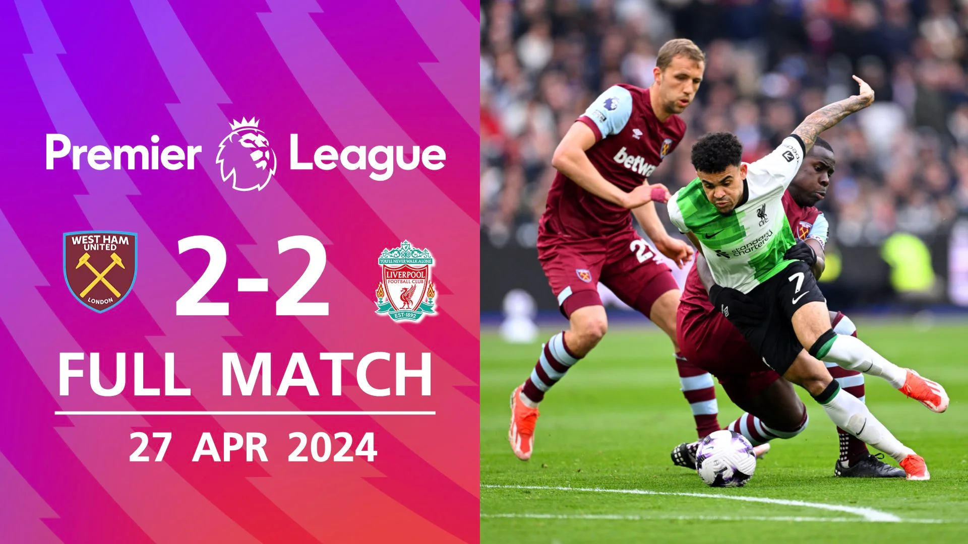 West Ham Utd VS Liverpool : PL 2023/24 - Watch Movies Online
