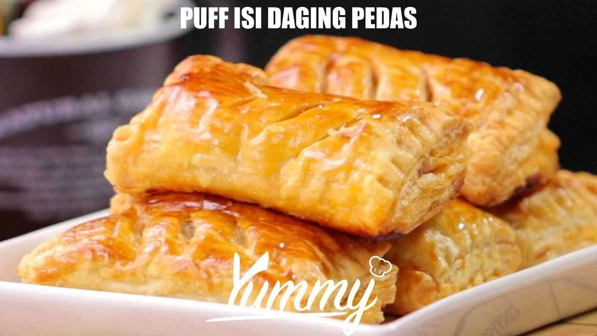 Resep Puff Isi Daging Pedas, Pastry Enak dan Nikmat - TrueID