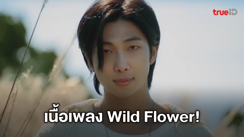 เนื้อเพลง Wild Flower (with youjeen) เพลงใหม่ 2022 ของ RM วง BTS