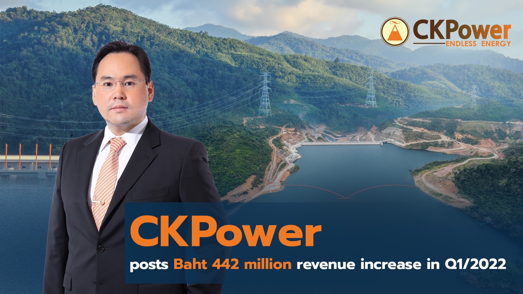 CKP รายได้ Q1/65 เพิ่ม 442 ลบ. ลุยเพิ่มสัดส่วนลงทุนพลังงานหมุนเวียน