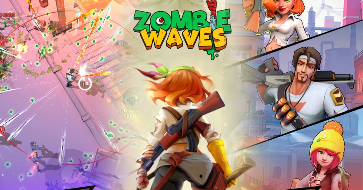 [รีวิวเกม] “Zombie Waves” เกมมือถือเอาชีวิตรอดจากซอมบี้กระหายเลือดนับหมื่นตัว