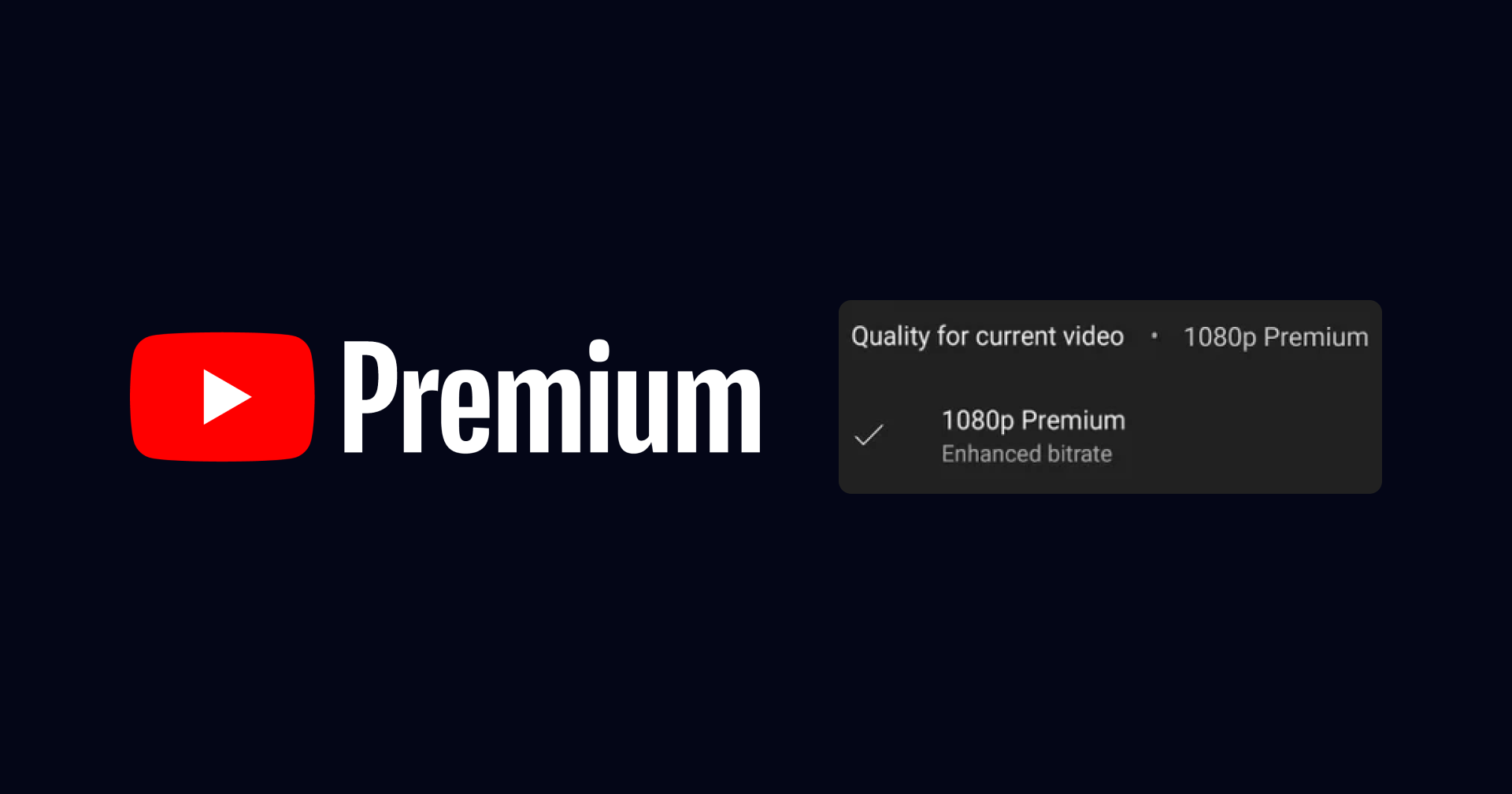  YouTube Premium 1080p Premium