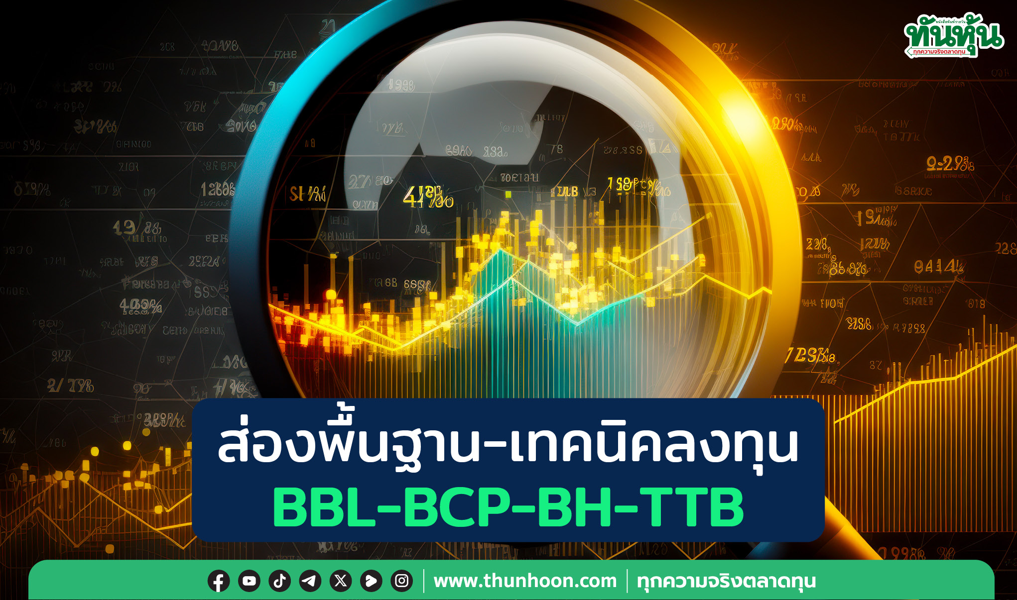 ส่องพื้นฐาน-เทคนิคลงทุน BBL-BCP-BH-TTB