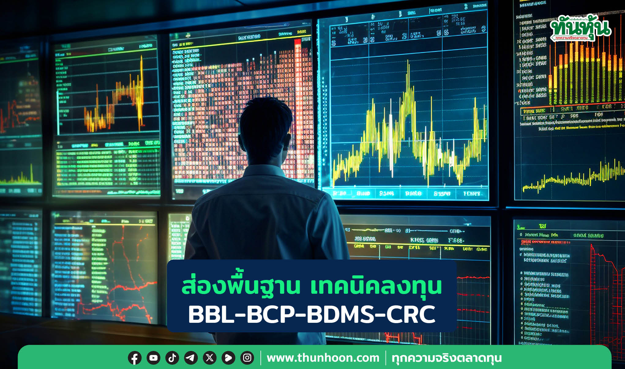 ส่องพื้นฐาน เทคนิคลงทุน BBL-BCP-BDMS-CRC