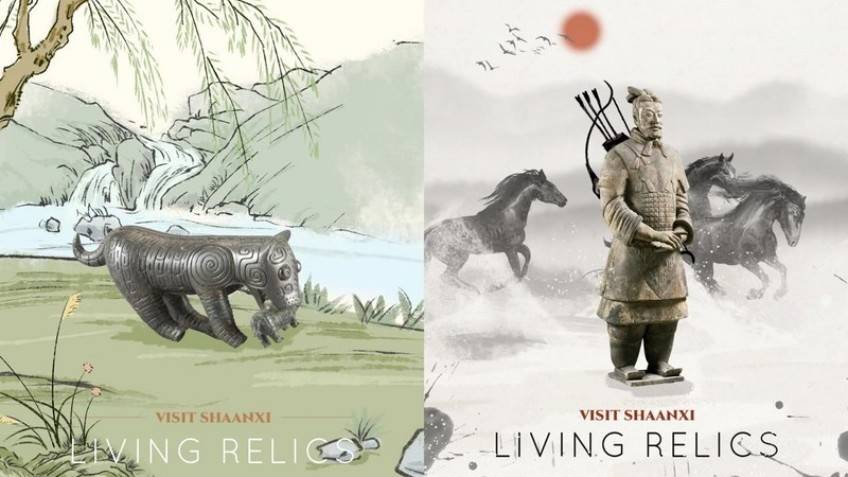 มณฑลส่านซีจัดแสดง Living Relics ผ่านออนไลน์ เสนอประวัติศาสตร์และ ...