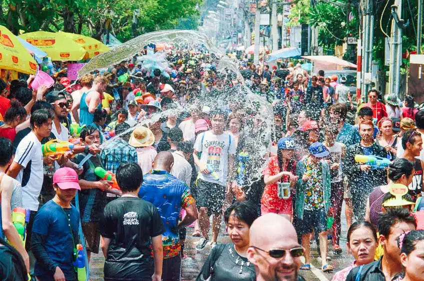 All locations for Songkran, Chiang Mai 2024, where is a good place to ...