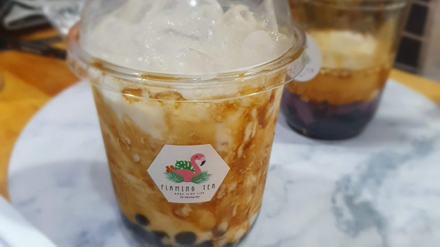 รีวิวร้าน Flaming Tea ชานมไข่มุก @ ขอนแก่น