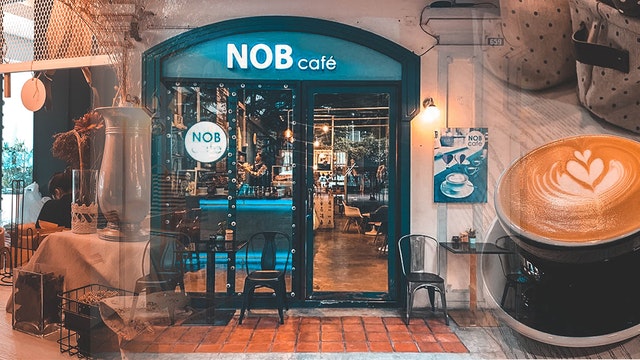 รีวิว NOB cafe คาเฟ่ชิค นั่งชิลได้ในย่านสีลม