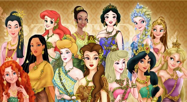 รวมเจ้าหญิงที่ได้รับความนิยมตลอดกาลบนโลกนี้ Disney princess!!