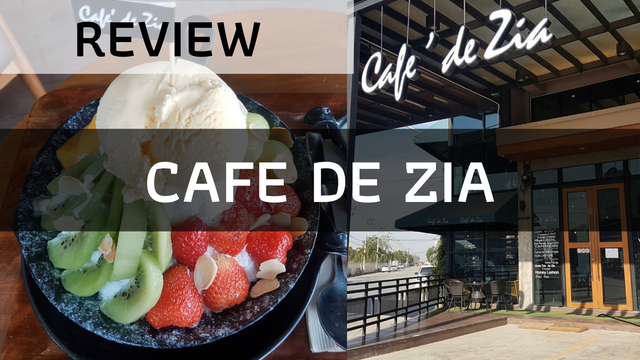 รีวิวเด็ดร้าน Cafe de Zia @อยุธยา