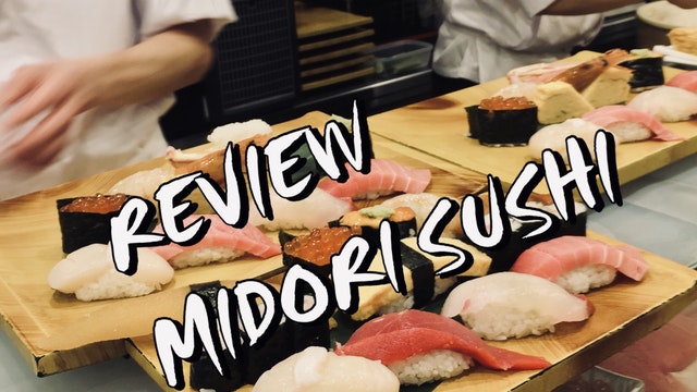 Midori Sushi ร้านซูชิคุณภาพไปญี่ปุ่นต้องลองซักครั้ง