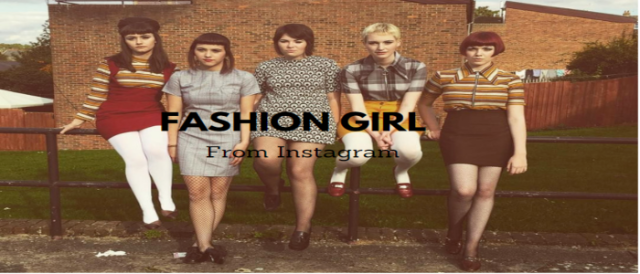 Fashion girls from Instagram.