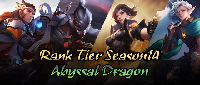 [ROV] Rank Tier Season14 ตำแหน่ง Abyssal Dragon เลน