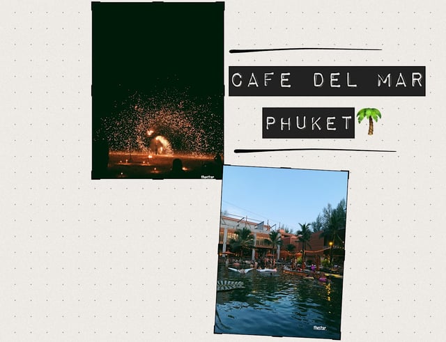 รีวิว..cafe del mar At Phuket.