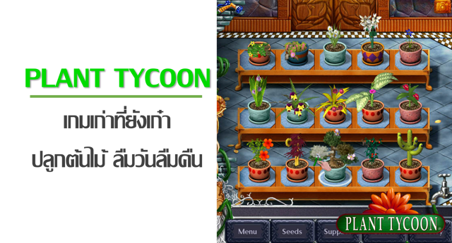PLANT TYCOON เกมปลูกต้นไม้ลืมเวลา เกมดี ๆ ที่อยากให้คุณลอง