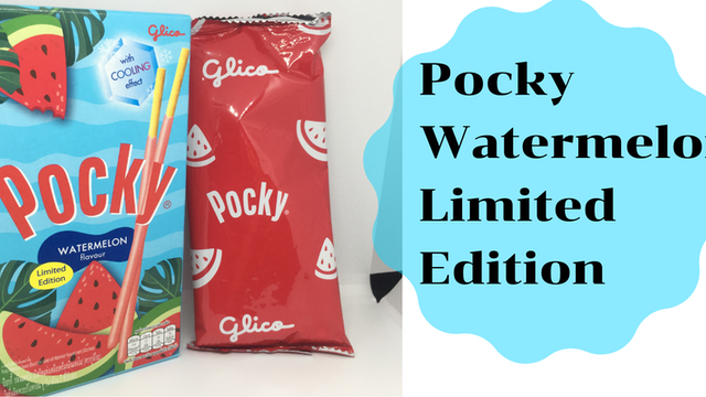 Pocky Watermelon Limited Edition