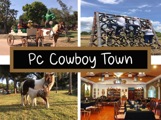 ขี่ม้าชมวิวที่ PC Cowboy Town