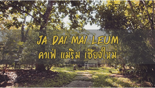 Ja Dai Mai Leum คาเฟ่ติดธรรมชาติ แม่ริม เชียงใหม่