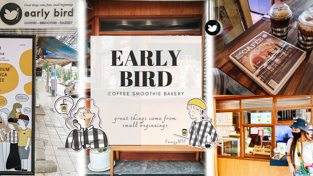 คาเฟ่ฟีลกู๊ด Early Bird Café ร้านกาแฟดี ๆ ย่านอโศก