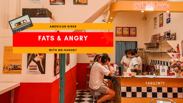 Fats and Angry คาเฟ่สไตล์อเมริกัน 90's เปิดใหม่ล่าสุดย่านเจริญกรุง
