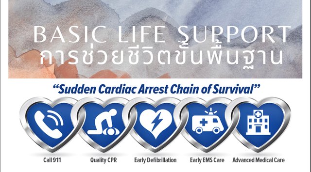 Basic life support | การช่วยชีวิตขั้นพื้นฐาน