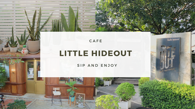 รีวิว Little Hideout คาเฟ่น่านั่ง ขนมอร่อย ถ่ายรูปเก๋ ย่านตลิ่งชัน