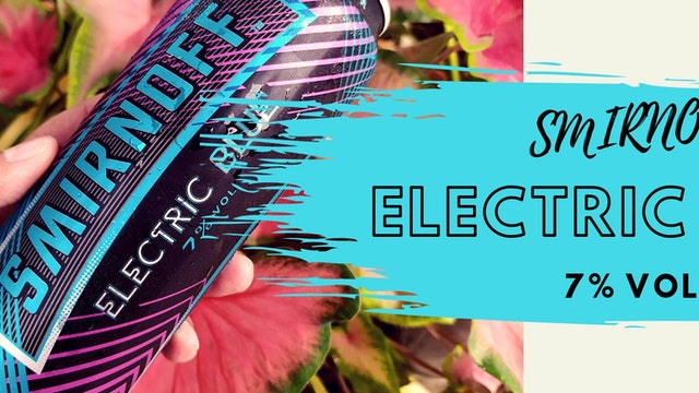 SMIRNOFF ELECTRIC BLUE 7% VOL