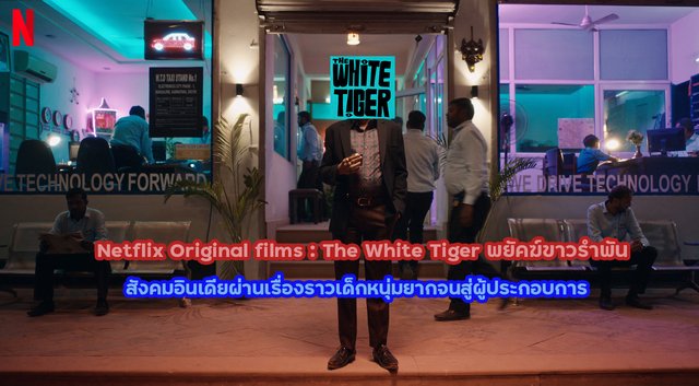 Netflix Original films : The White Tiger พยัคฆ์ขาวรำพัน สังคมอินเดีย ...