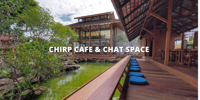 คาเฟ่เปิดใหม่ อยุธยา Chirp cafe & chat space สไตล์ญี่ปุ่น